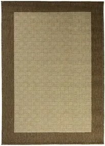 Oriental Weavers, Kusový koberec SISALO/DAWN 3682/J84D – na ven i na doma, 66x120, béžová, hnědá, chodba / předsíň