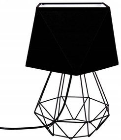Stolní lampa Diamond 1, 1x textilní stínítko (výběr ze 12 barev), (výběr ze 3 barev konstrukce)