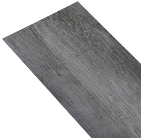 Nesamolepicí PVC podlahová prkna 5,26 m² 2 mm lesklá šedá,  146571