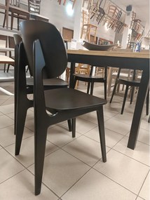 Stima Židle BUNNY černě lakovaná černá