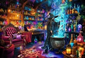 BLUEBIRD Puzzle Čarodějnické doupě / 1000 dílků / od 14 let