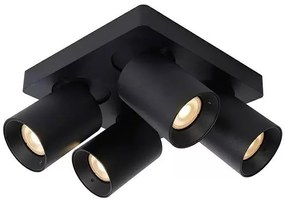 Stropní bodové LED svítidlo Lucide Nigel / 20 W / GU10/ černá