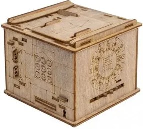 EscapeWelt 3D dřevěná mechanická skládačka hlavolamu Vesmírná kapsle /