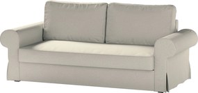 Potah na pohovku IKEA Backabro,  3-místná, rozkládací barva béžová látka pletený vzor