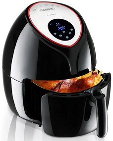 Deuba Horkovzdušná fritéza FRYER 3 black – 9 v 1 s dotykovým displejem 1850 W 6,5 l