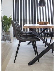 Nordic Experience Jídelní židle Meno tmavě šedá/černá