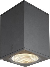 LA 1003439 ENOLA SQUARE L Outdoor, stropní LED svítidlo, antracitové, CCT 3000/4000K - BIG WHITE (SLV)