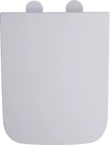 UPTrend WC prkénko Soft-Close GRAVIS TR2216-01, bílá lesk