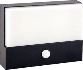 LED svítidlo McLED Kerberos s pohybovým čidlem 9W 3000K IP65 černá ML-513.024.19.0