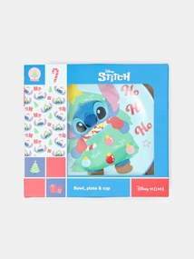 Sinsay - Sada: hrnek, miska a talíř Stitch - vícebarevná