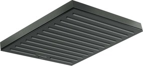 Hansgrohe Pulsify E - Hlavová sprcha, 26x26 cm, kartáčovaný černý chrom 24330340