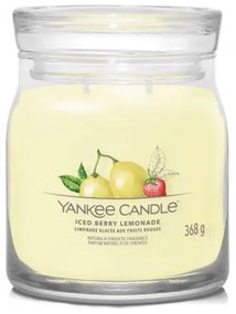 Aromatická svíčka, Yankee Candle Signature Iced Berry Lemonade, hoření až 50 hod