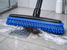 Verk Group Gumovo-silikonový smeták s kovovou rukojetí 120 cm