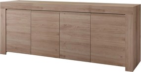 XXXLutz ŠIROKÁ KOMODA, barvy dubu, 210/81/42 cm MID.YOU - Široké komody - 001844004303