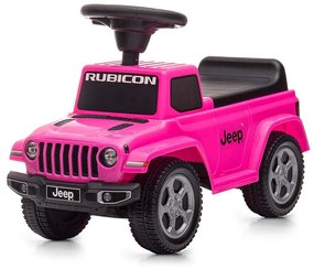 MILLY MALLY Odrážedlo Jeep Rubicon Gladiator Milly Mally růžové