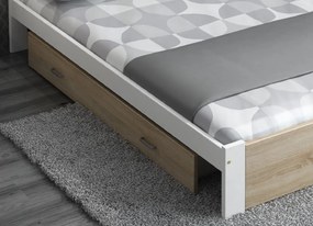 Úložný box pod postel IKAROS 159 cm, dub sonoma