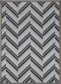 Berfin Dywany, Kusový koberec Lagos 1088 Silver (Grey), 140x190, šedá, chodba / předsíň