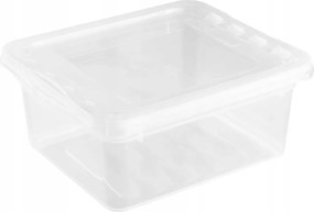 Keeeper Úložný box s víkem (má 2 funkce) BEA Clearbox 1,7L, 19,5 x 16,5 x 8,5 cm
