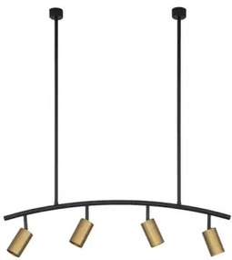 LED lustr Pogno 965 černé