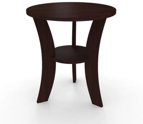 Příruční stolek kulatý Wati Wenge Magic