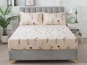 XPOSE® Mikroplyšové prostěradlo DIVOKÉ MÁKY Exclusive 90x200 cm