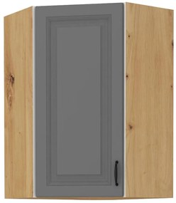 Kuchyňská Skříňka STILO DUSTGREY/ARTISAN 60X60 GN-90 1F (45°)