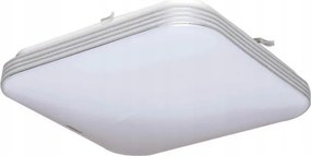Lampa Do Koupelny Stropní Svítidlo Koupelnová Led 20W IP44 Dekorativní Panel Chrom