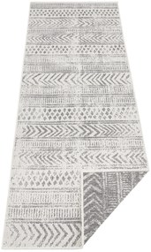 Hanse Home, Kusový koberec Twin Supreme 103862 Biri Grey/Cream – na ven i na doma, 240x340, šedá, chodba / předsíň