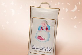 Dětský organický bavlněný set Frau Holle Rozměr: set Kid's Flock: 60x40 cm (100g) + 100x135 cm (300g)