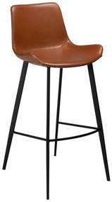 OnaDnes -20% ​​​​​Dan-Form Světle hnědá koženková barová židle DAN-FORM Hype 75 cm