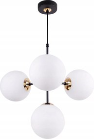 Závěsná Stropní Lustrová Lampa Do Obývacího Pokoje Loft Glamour Koule