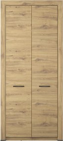 Skříň dvoudveřová Sapori 95.9x217.1x60.3 cm Dub navarra