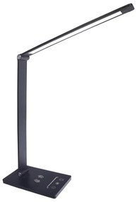 Milagro LED Stolní lampa s bezdrátovým nabíjením VARIO LED/5W/230V 3000-6000K černá MI2173