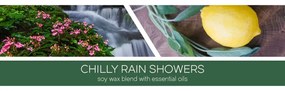 Svíčka 0,41 KG CHILLY RAIN SHOWERS, ANTIODOR, aromatická v dóze, 3 knoty|Goose Creek