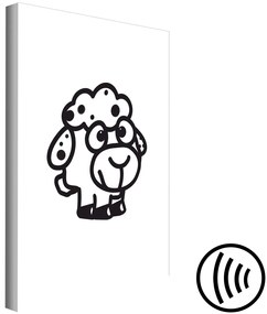 Obraz Malá ovečka (1-dílná) vertikální