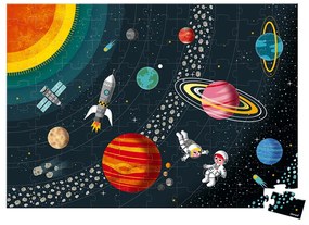 Vzdělávací puzzle - Vesmír a sluneční soustava - 100 ks