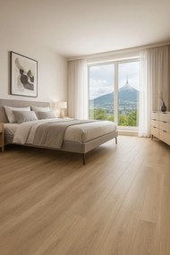 Beaulieu International Group, PVC podlaha - lino Livitex 2621, na míru, šíře 3m,4m,5m, béžová, filc, chodba / předsíň