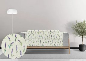 Ervi Gobelínový  přehoz na sedačku/postel - Levandulová elegance