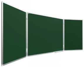 Allboards, tabule triptych 100x170 / 340 cm - zelená,TRZ1710