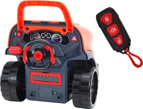 LEAN Toys Sada pro domácího mistra na rozebírání automobilových motorů, oranžová