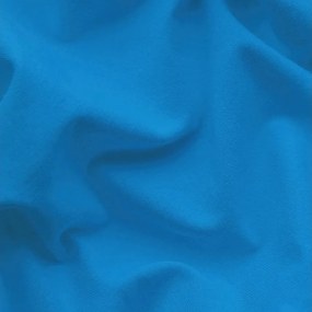 Královsky modré napínací jersey prostěradlo 90 × 200 cm | 100% bavlna