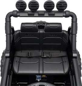 LEAN CARS Akumulátorové vozidlo Jeep Rubicon DK-JWR558 24 V, černé