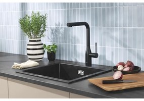 GROHE 31651AP0 - Kuchyňský dřez K700 560 × 510 mm granit/černá