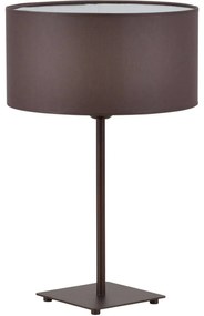 Stolní lampa INDIGO, 1x textilní stínítko (výběr z 8 barev), (výběr ze 4 barev konstrukce), N