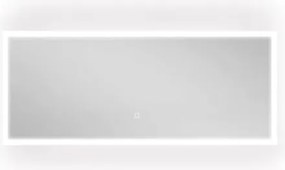 Zrcadlo se senzorem SAT Feel 150x60 cm SATZFEELOBLED60150