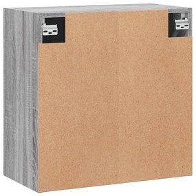 Nástěnná skříňka šedá sonoma 60 x 31 x 60 cm kompozitní dřevo