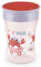 NUK Dětský hrníček Magic s víčkem 360° Modrá