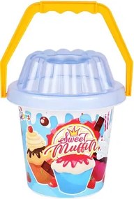 Sada na písek kyblík s cupcake dortíky 2 barvy / Hračka na písek / 11