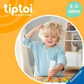 RAVENSBURGER Puzzle tiptoi Zvířata a jejich mláďata / Moje první puzzl