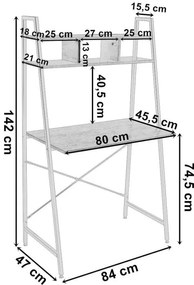 Kancelářský stůl ARVIKA Craft